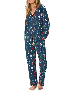 BEDHEAD PAJAMAS Long Sleeve Classic Pajama Set Exclusive - Seasonal Delights