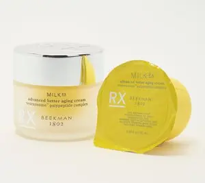 BEEKMAN 1802 Milk Rx Advanced Better Aging Cream W/ Refill - One-color