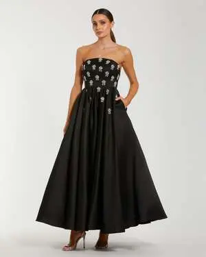 Satin A-Line Dresses