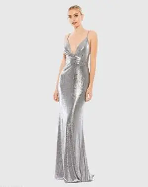 Mac Duggal Metallic Evening Dresses