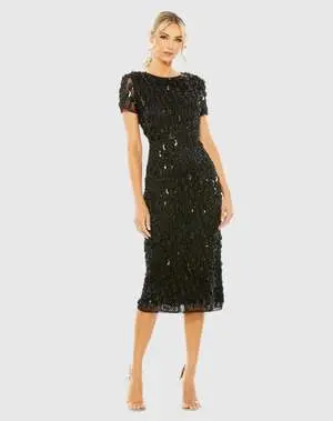 Mac Duggal Short Sleeve Cocktail Dresses