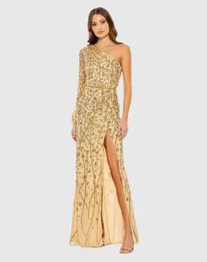 Gold Wrap Dresses