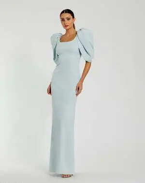 Women's Puff Sleeve Evening Dresses