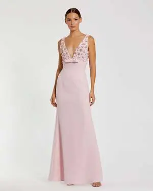 V Neck Evening Dresses