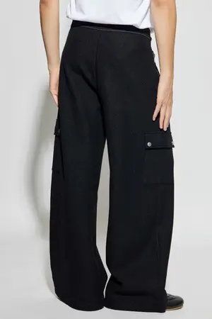 JIL SANDER Wide-leg Wool Trousers