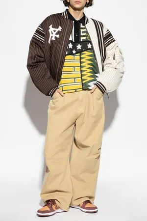 PDF Patchwork Polo Sweater