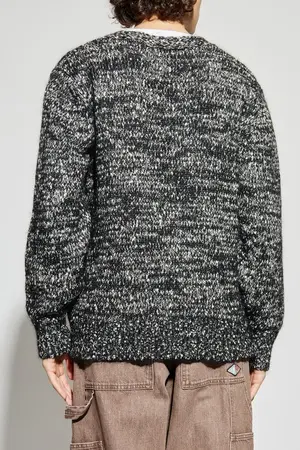 Officine Générale Wool Turtleneck Cardigan