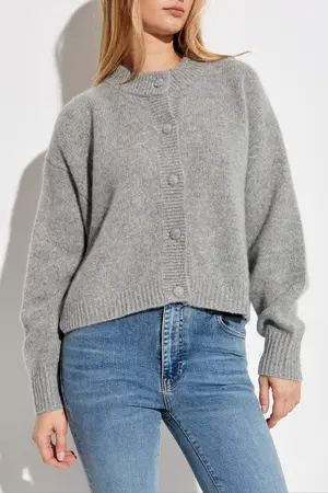 FRAME Button-up Cashmere Cardigan