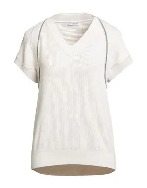 Brunello Cucinelli Cotton Short-sleeve Sweater