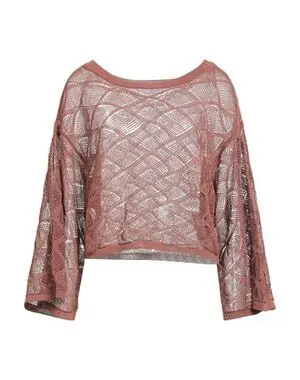 DANIELE FIESOLI Organic Cotton And Polyamide Sweater - Brown