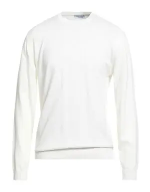 WOOL & CO Cotton Sweater - White