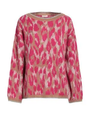 Liu Jo Leopard-print Jacquard Knit Sweater