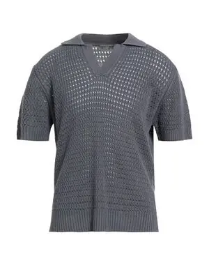 DANIELE FIESOLI Short Sleeve Knit V-neck Top