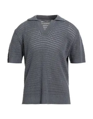 DANIELE FIESOLI Short Sleeve Knit V-neck Top