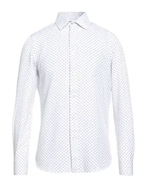 Scotch & Soda Shirt Size Polyester, Elastane - White