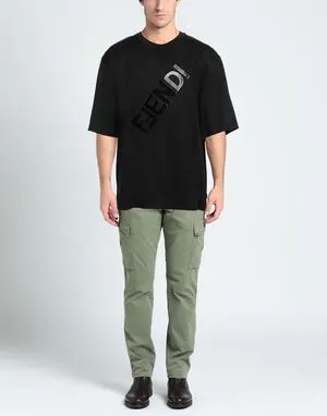 Fendi T-shirt Size Cotton, Polyurethane