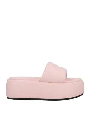 Amiri Leather Flatform Slides