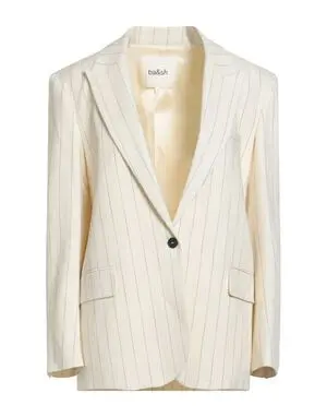 Ba&sh Single-breasted Pinstriped Blazer