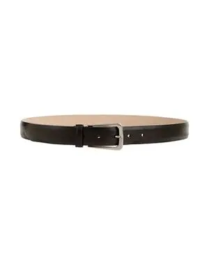 Brunello Cucinelli Leather Belt - Black
