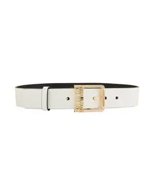 Versace Calfskin Belt - White