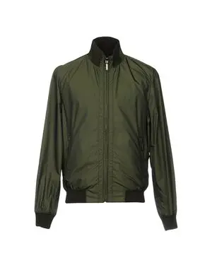 MOORER Bomber Jacket With Zip Closure