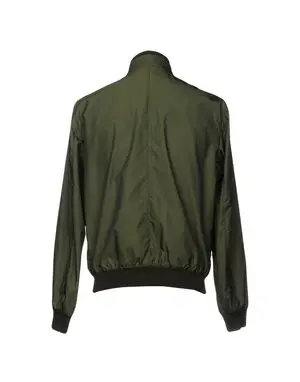 MOORER Bomber Jacket With Zip Closure