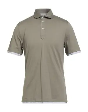 Brunello Cucinelli Polo Shirt Size Cotton - Green