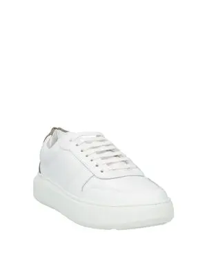 Herno Leather Low-top Sneakers - White