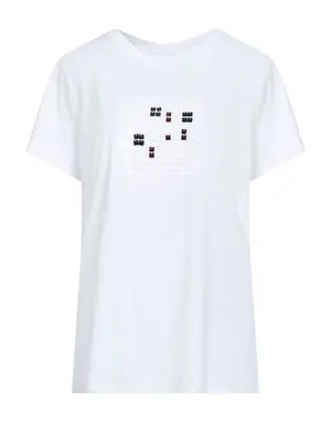 Armani Exchange Cotton T-shirt With Appliqués