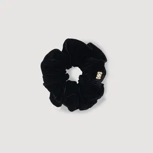 Sandro Elasticated Velvet Scrunchie - Black