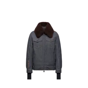 Moncler Yunque Denim Ski Jacket