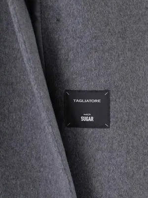 Tagliatore Jole' Cashmere Double-breasted Coat - Gray