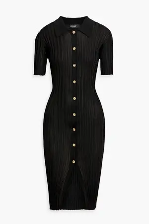 Versace Ribbed-knit Dress