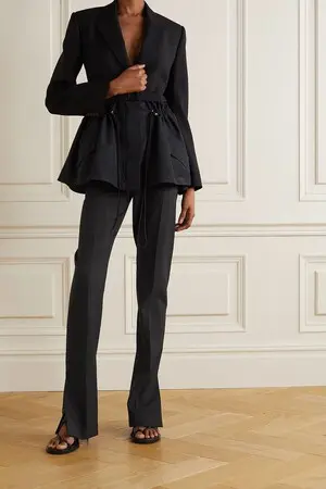 Alexander McQueen Wool Straight-leg Pants