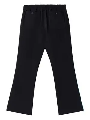 Needles Stripe-detail Trousers - Black