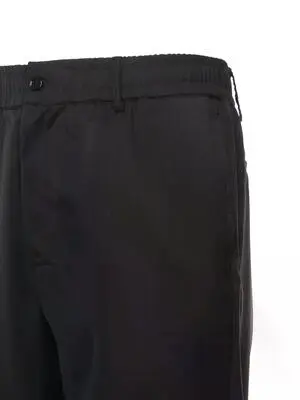 GIULIANO GALIANO Drawstring Trousers With Belt Loops - Black