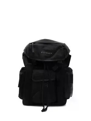 Premiata Lyn Flap Top Backpack - Black