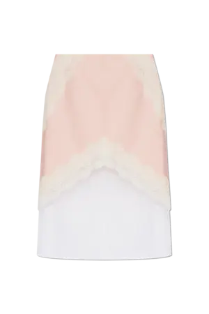 JIL SANDER Skirt With Decorative Trim - Pink