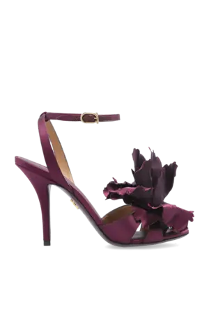 FERRAGAMO Ghillie Heeled Sandals