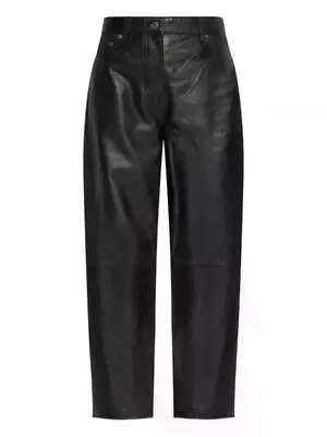 Samsoe Samsoe Black Wash Pants For Women