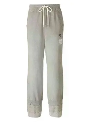 Mihara Yasuhiro Distressed Hem Trousers - Grey