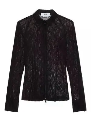 Msgm Lace Up Tops For Women