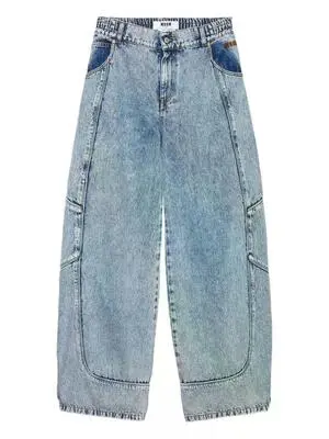 MSGM Panelled Pocket Jeans
