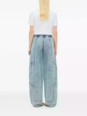 MSGM Panelled Pocket Jeans
