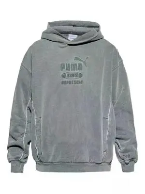 PUMA Logo-embroidered Hooded Sweater