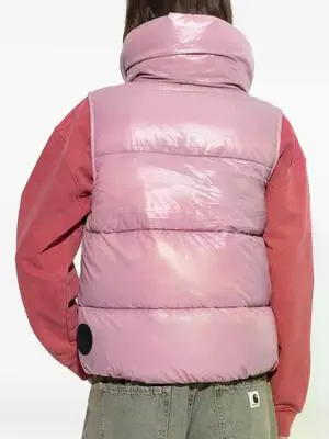 SAVE THE DUCK Ama Funnel-neck Jacket - Pink