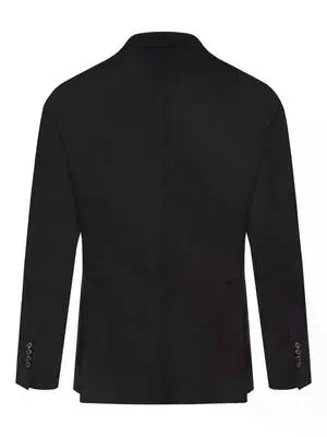 Tagliatore Button Single-breasted Jacket - Black