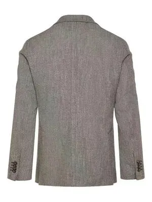 Tagliatore Herringbone-pattern Jacket