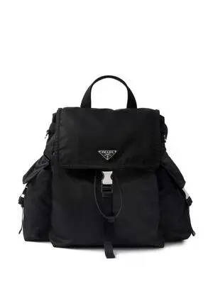 Prada Explore Drawstring Backpack - Black