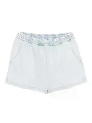 Off-White Logo-print Denim Shorts